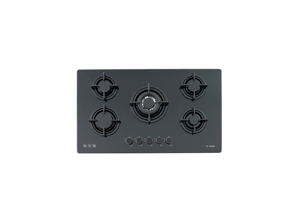Technika CookTop Burner Glass H950STBGFPROLPG 90cm LPG with Flame ...