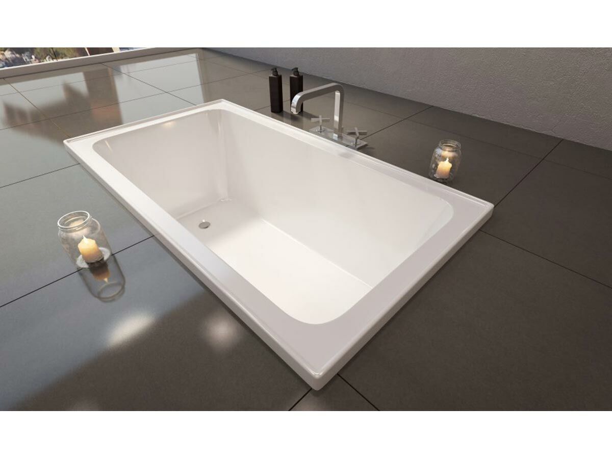 Shenseki 1400 Inset Bath White from Reece