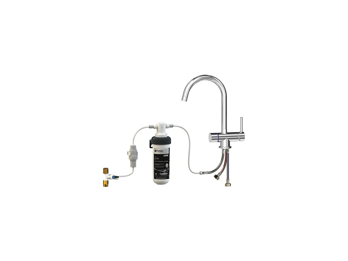 Puretec Quicktwist System with T4 Mixer Tap from Reece