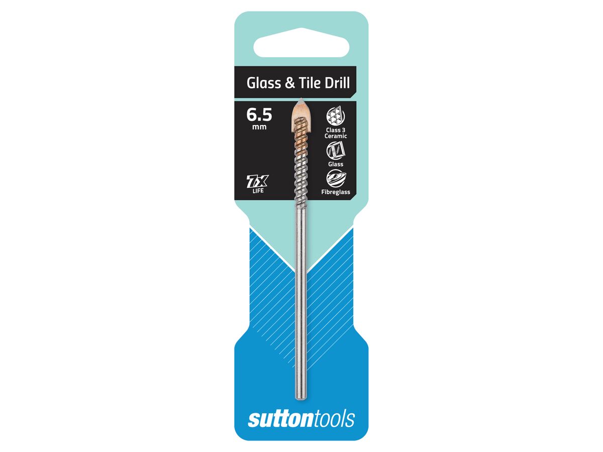 Sutton Glass & Tile Drill Bit 6.5mm from Reece