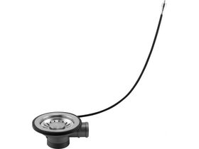 Franke Remote Basket Waste 90mm x 50mm with Overflow Stainless Steel ...