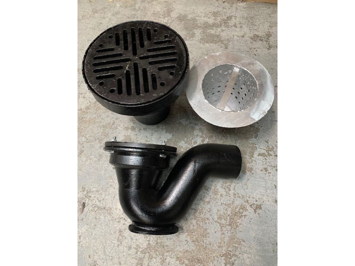 Trap - Silt Trap Comp 100mm Cast Iron from Reece