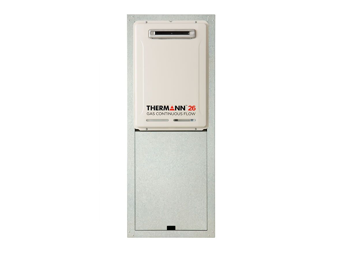 Thermann 6 Star 26L Natural Gas 50 Deg With Galvanized Semi Recess Box ...