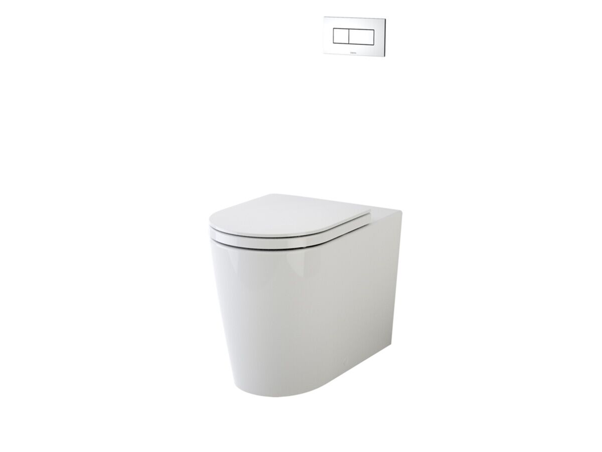 Caroma Liano Cleanflush Easy Height Wall Faced Back Entry Invisi Series ...