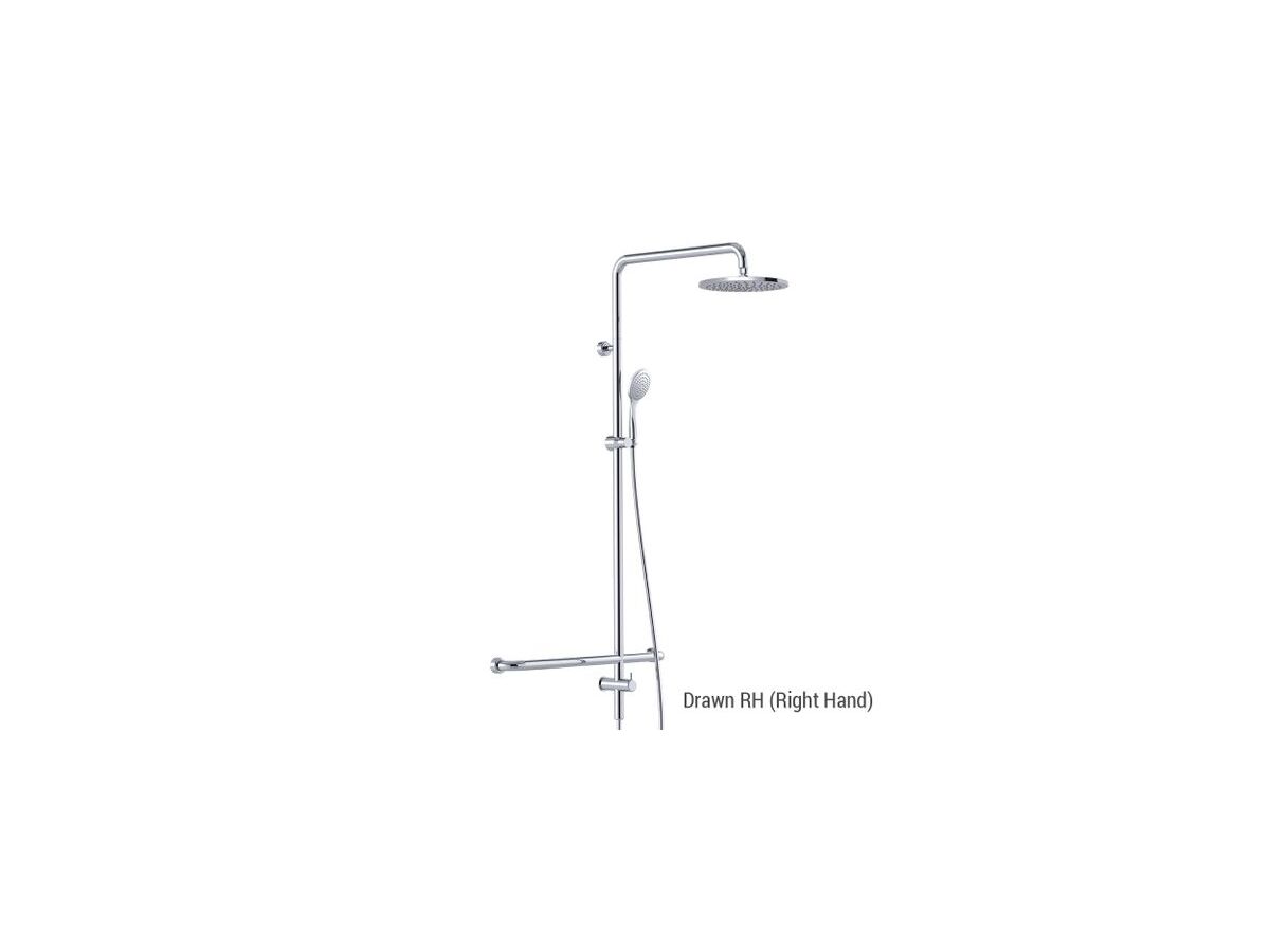 Con-Serv Cosmic Streamjet Linear Twin Shower Right Hand 65cm Arm (3 ...