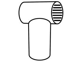 Mica Flap Cowl 100mm W/Gauze Galvanised Nsw from Reece