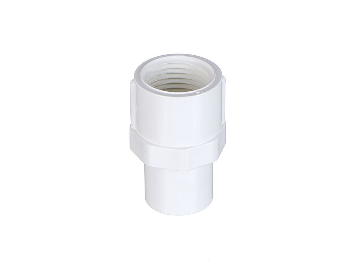 PVC Pressure Faucet Adaptor #3 15P x 15mm Female from Reece