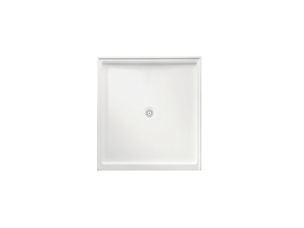 Marbletrend Flinders Polymarble Shower Base 900mm x 1060mm Centre ...