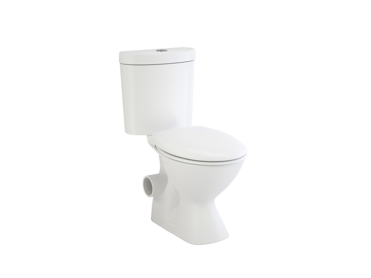 Caroma Profile Left Hand Skew Trap Close Coupled Toilet Suite with ...