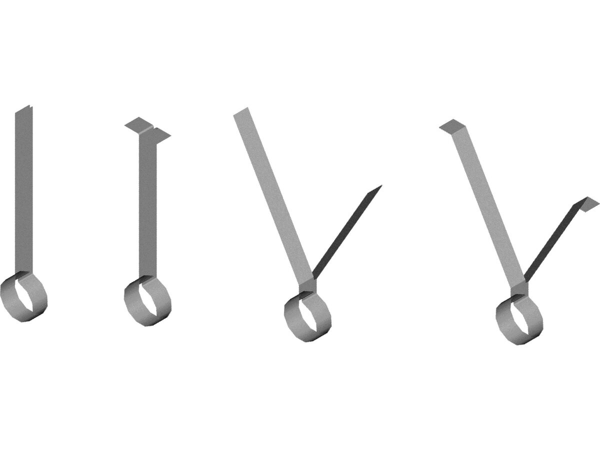 Hanging Flexishank Clip 100mm x 300mm For PVC from Reece