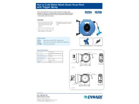 Enware Hot And Cold Wash Down Hose from Reece