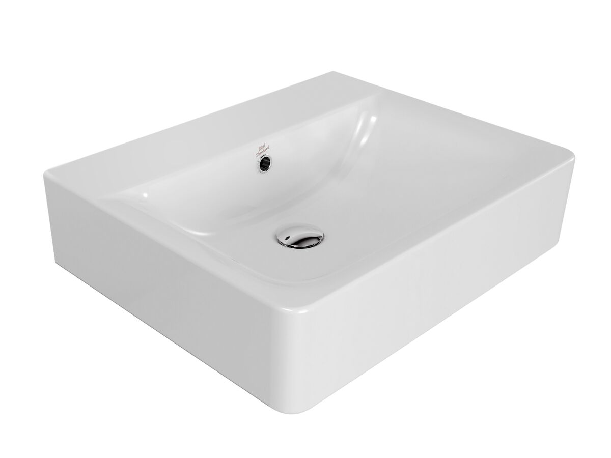 Ideal Standard Concept 550mm Wall Counter Basin No Taphole White from Reece