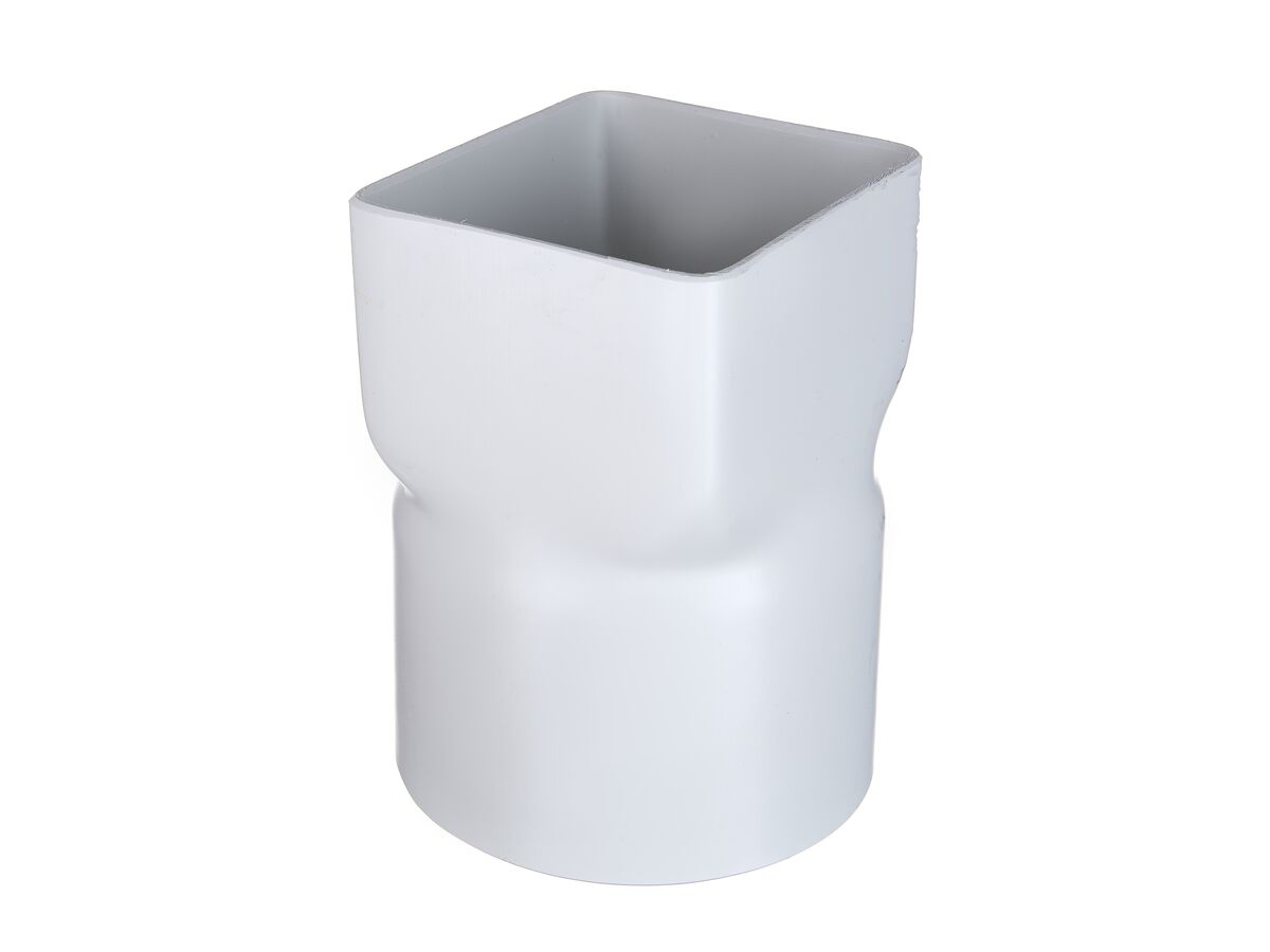 PVC Stormwater Downpipe Adaptor 100mm x 80mm x 100mm from Reece