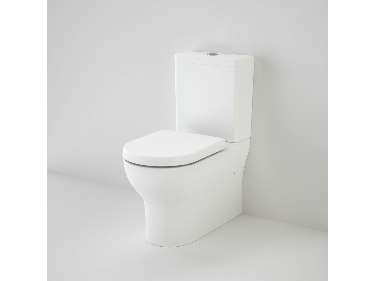 Caroma Dorado Wall Faced Back Entry Toilet Suite White 4 Star from Reece