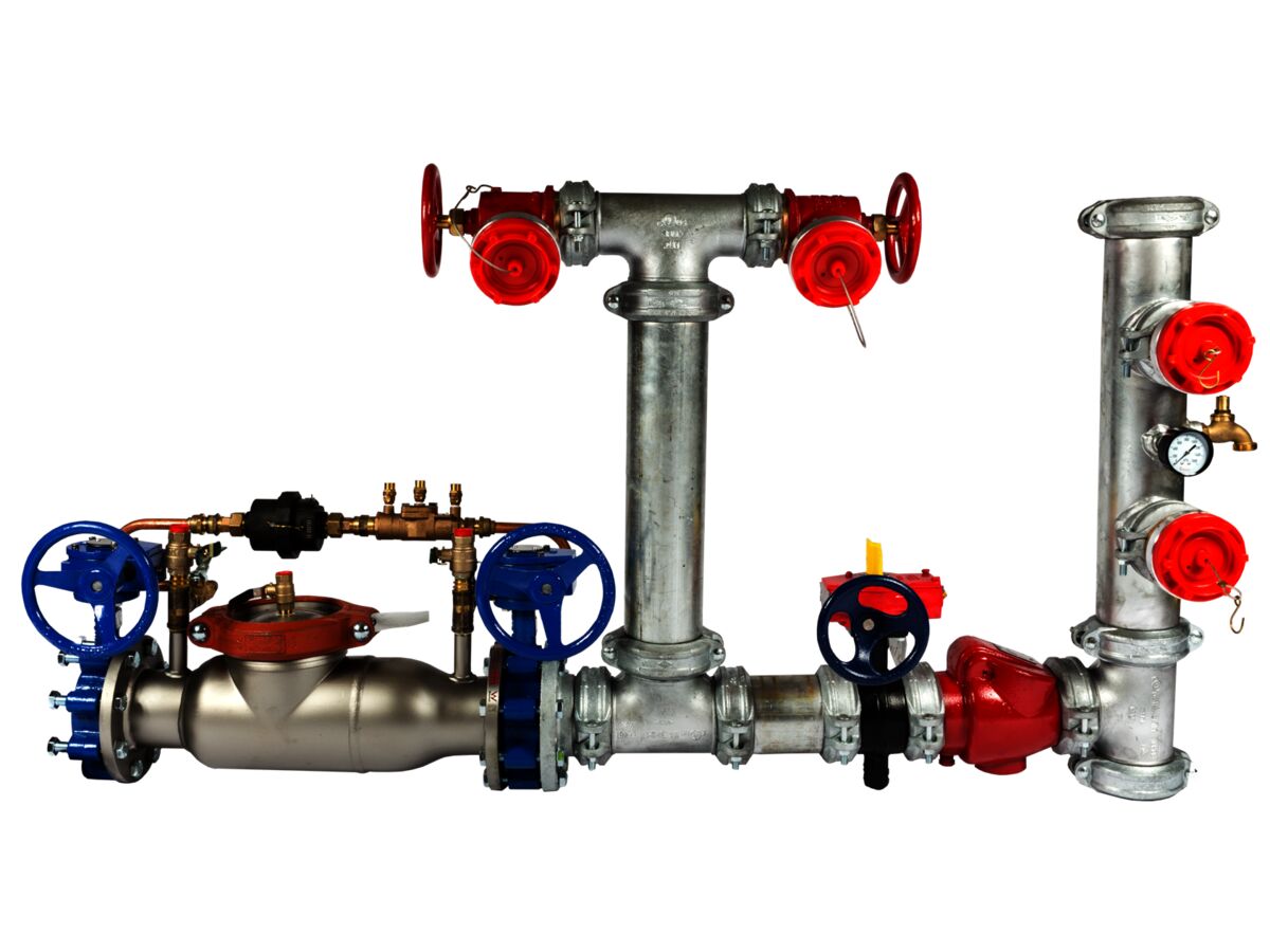 Hydrant Suction Booster with Backflow 100mm from Reece