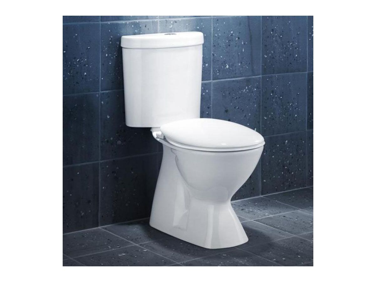 Caroma Profile Close Coupled S Trap Right Hand Toilet Suite White (4 ...