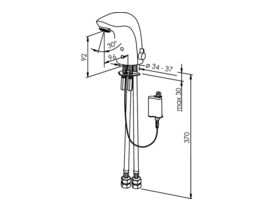 Viva Battery Operated Sensory Tap (6 Star) from Reece