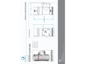 DWV Inspection Opening Expansion Coupling 100mm from Reece