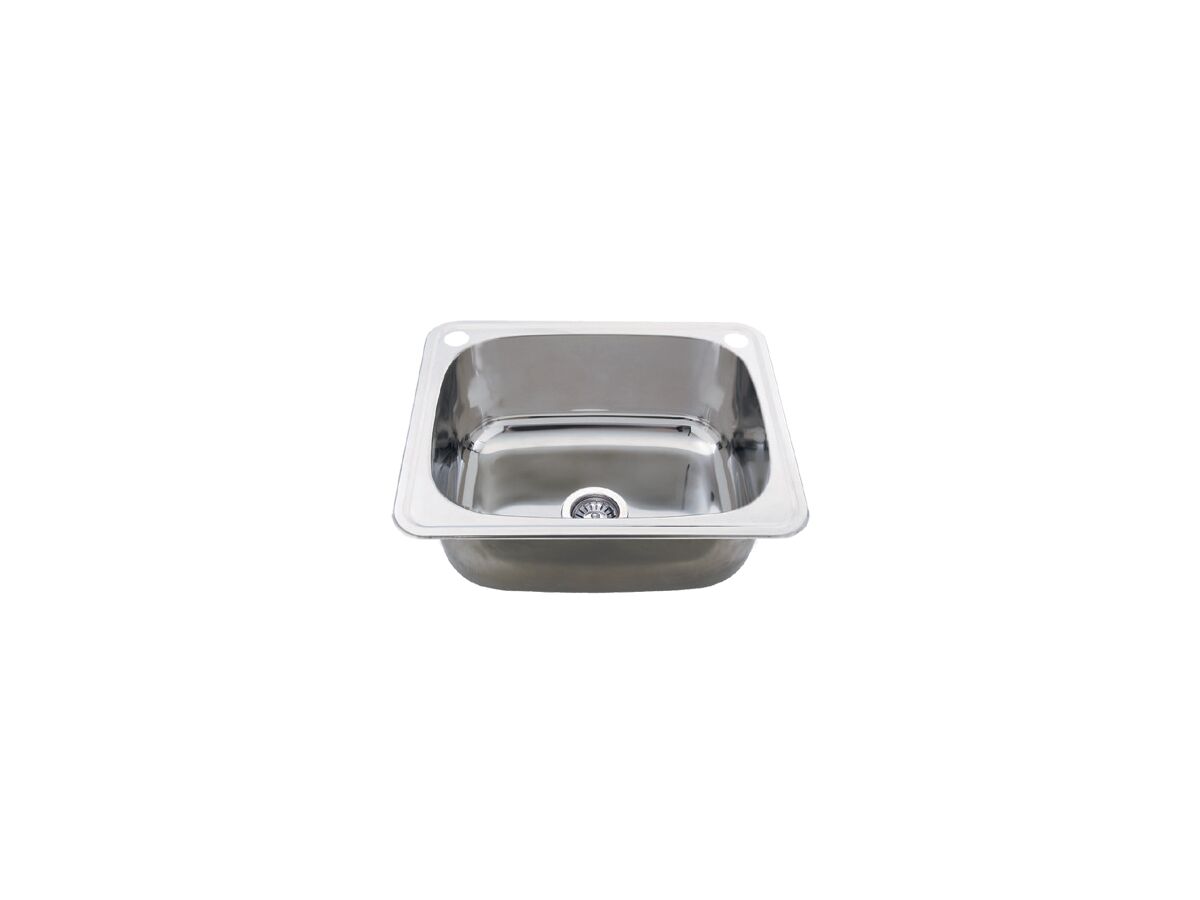 Classic 35L 2 Taphole Utility Sink with Overflow from Reece