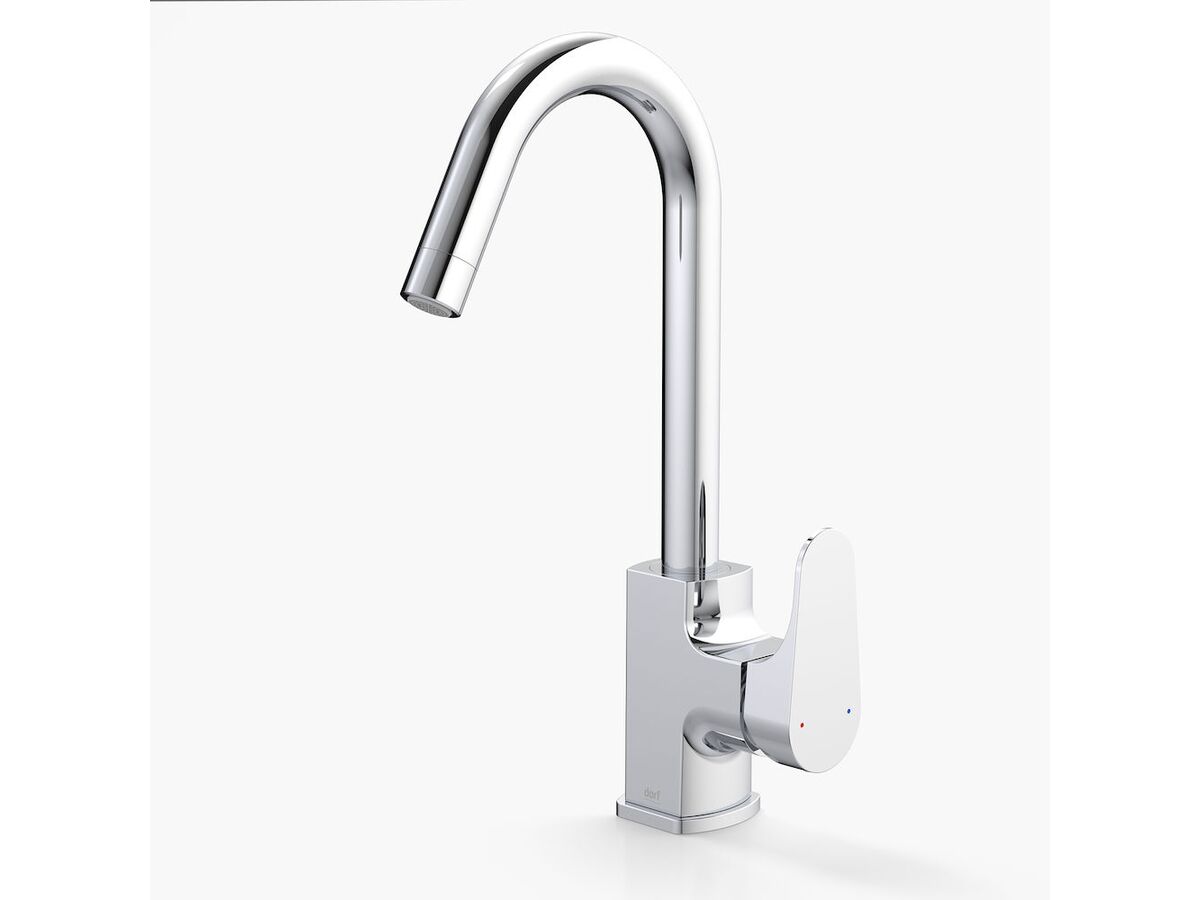 Dorf Viridian Sink Mixer Tap Chrome (4 Star) from Reece