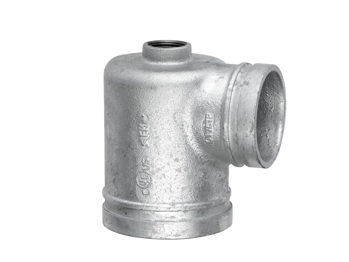 Hydrant Hose Reel Red Tee Galvanized 100mm from Reece