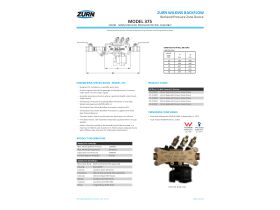 Zurn Backflow Reduced Pressure Zone with Lockable Ball Valve Y-Strainer ...