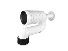 Plastec Pan Connector Long Setout from Reece