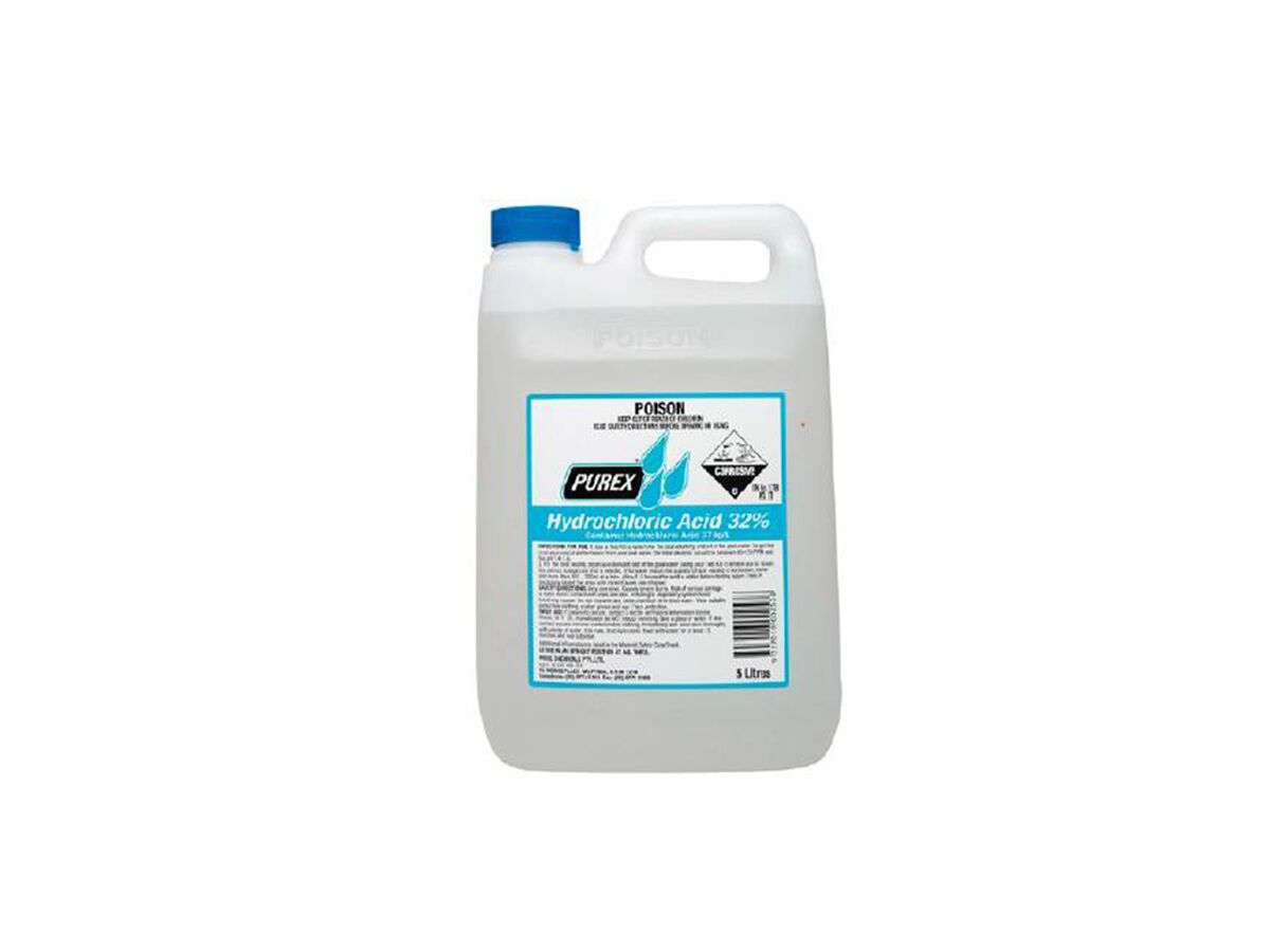 Purex Hydrochloric Acid 5ltr from Reece