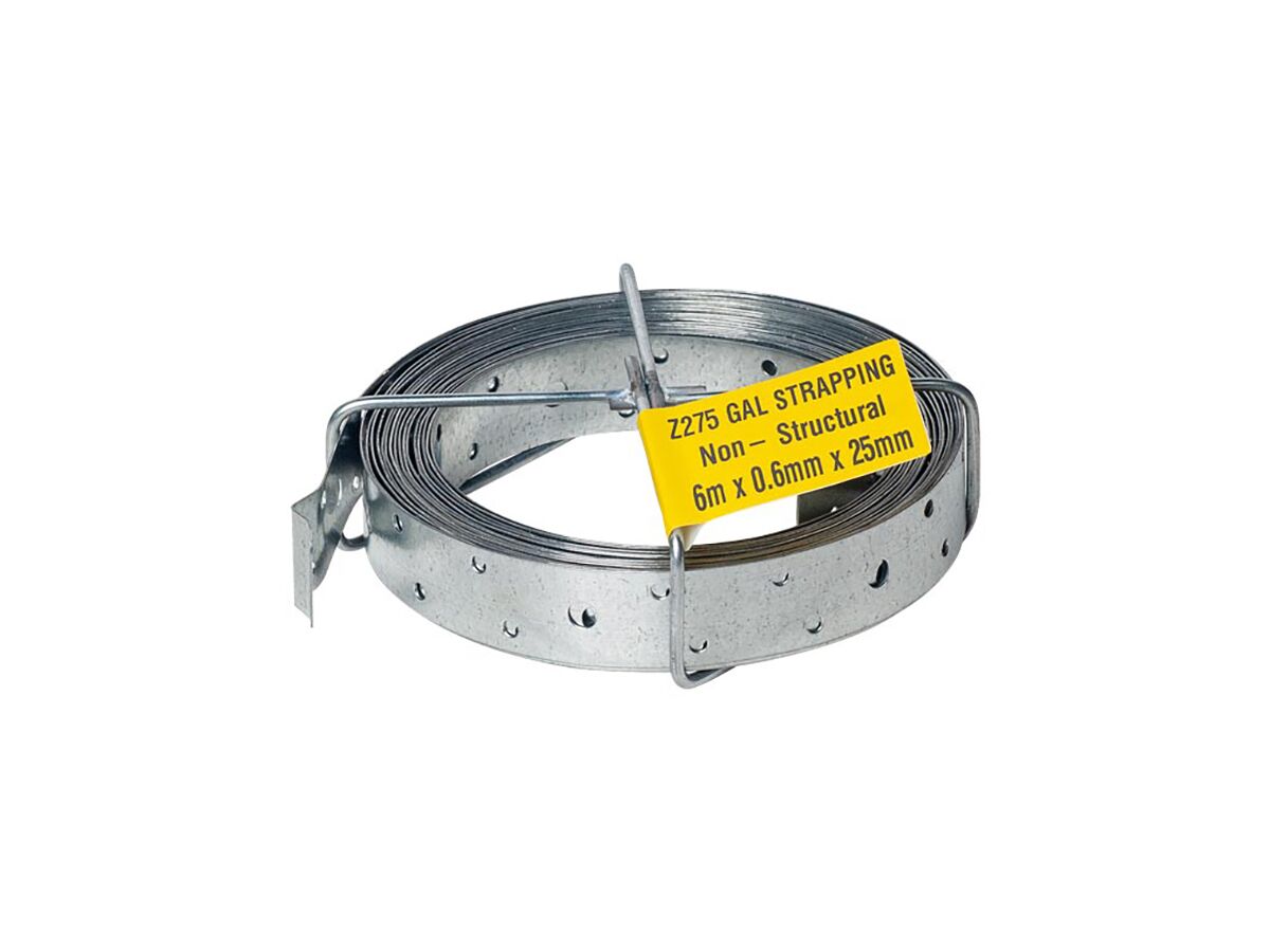 Hoop Iron .8mm x 25mm Dispenser 15mtr from Reece