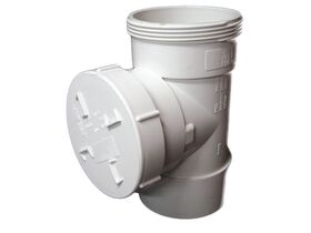 DWV Septic Tee Female & Female 100mm from Reece