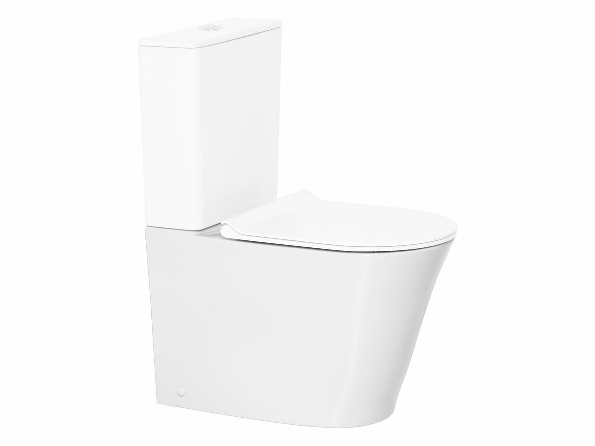 American Standard Heron Hygiene Rim Close Coupled Back to Wall Back ...