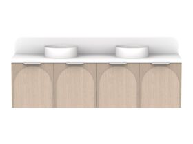 ADP Archie by Alisa & Lysandra All Door Wall Hung Vanity Unit Double ...