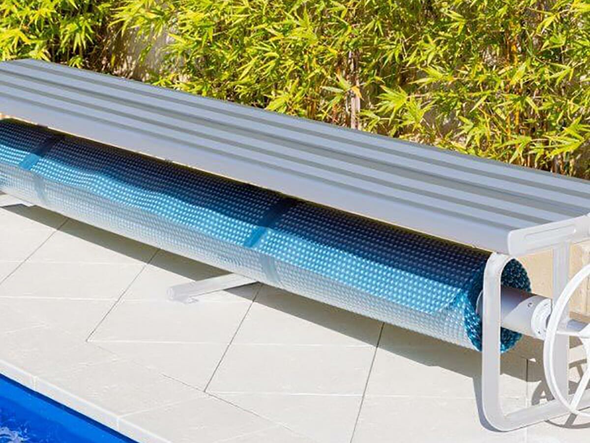 Under Bench Roller Clear Anodised Small from Reece