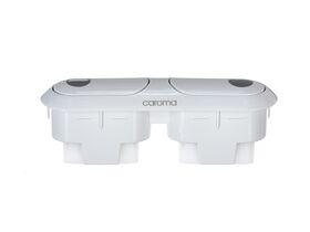 Caroma Button & Bezel Suit China Cistern White from Reece