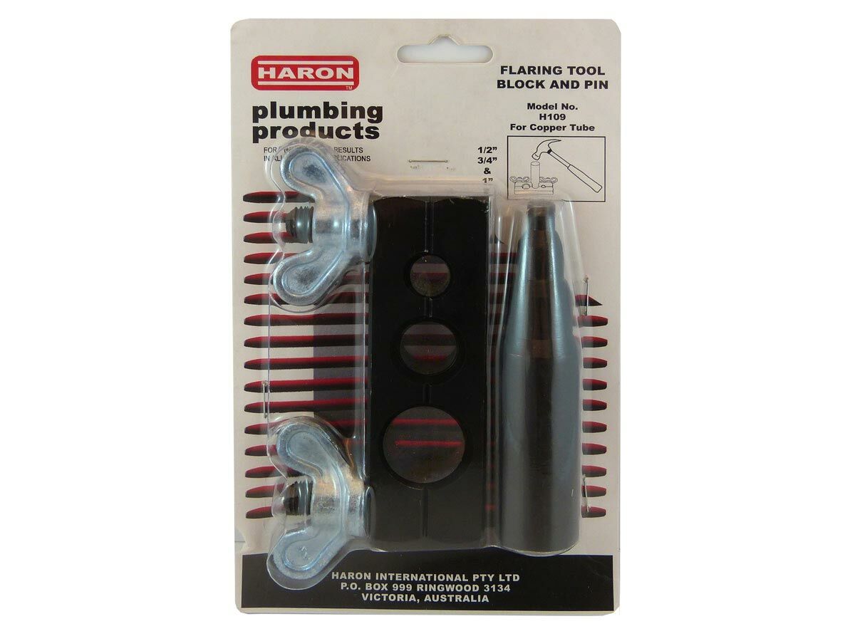 1/2" - 3/4" - 1" Flaring Block & Pin from Reece