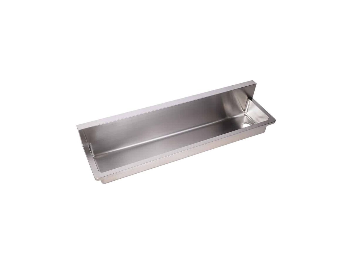 3Monkeez Wall Mounted PWD Trough 1500mm with Right Outlet from Reece