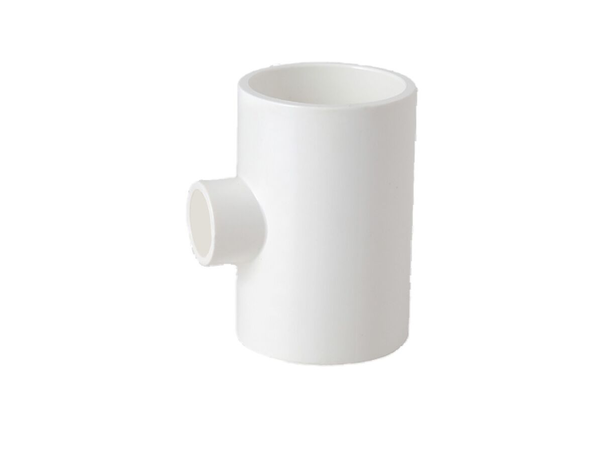 Schedule 40 No19 PVC Tee 100mm x 100mm x 80mm from Reece