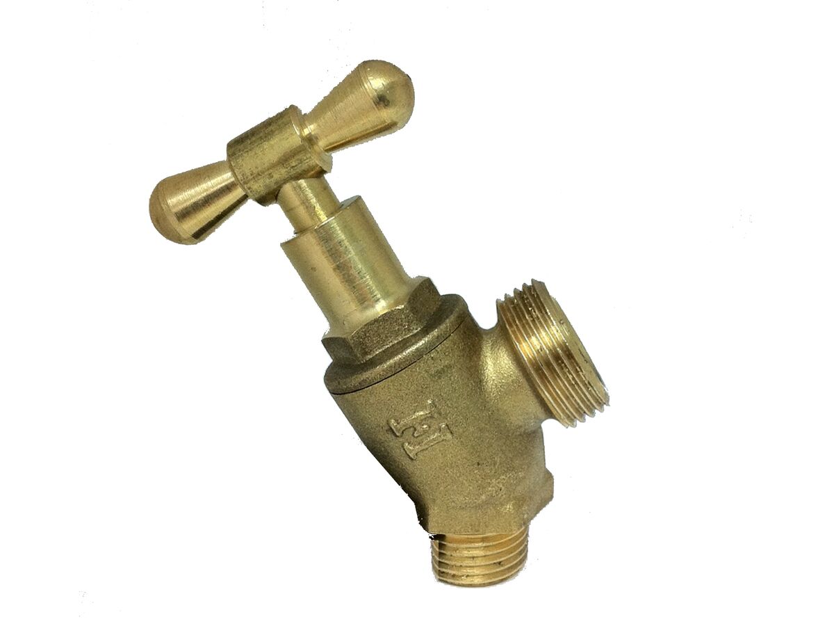 Hose Tap Male Brass 15mm from Reece