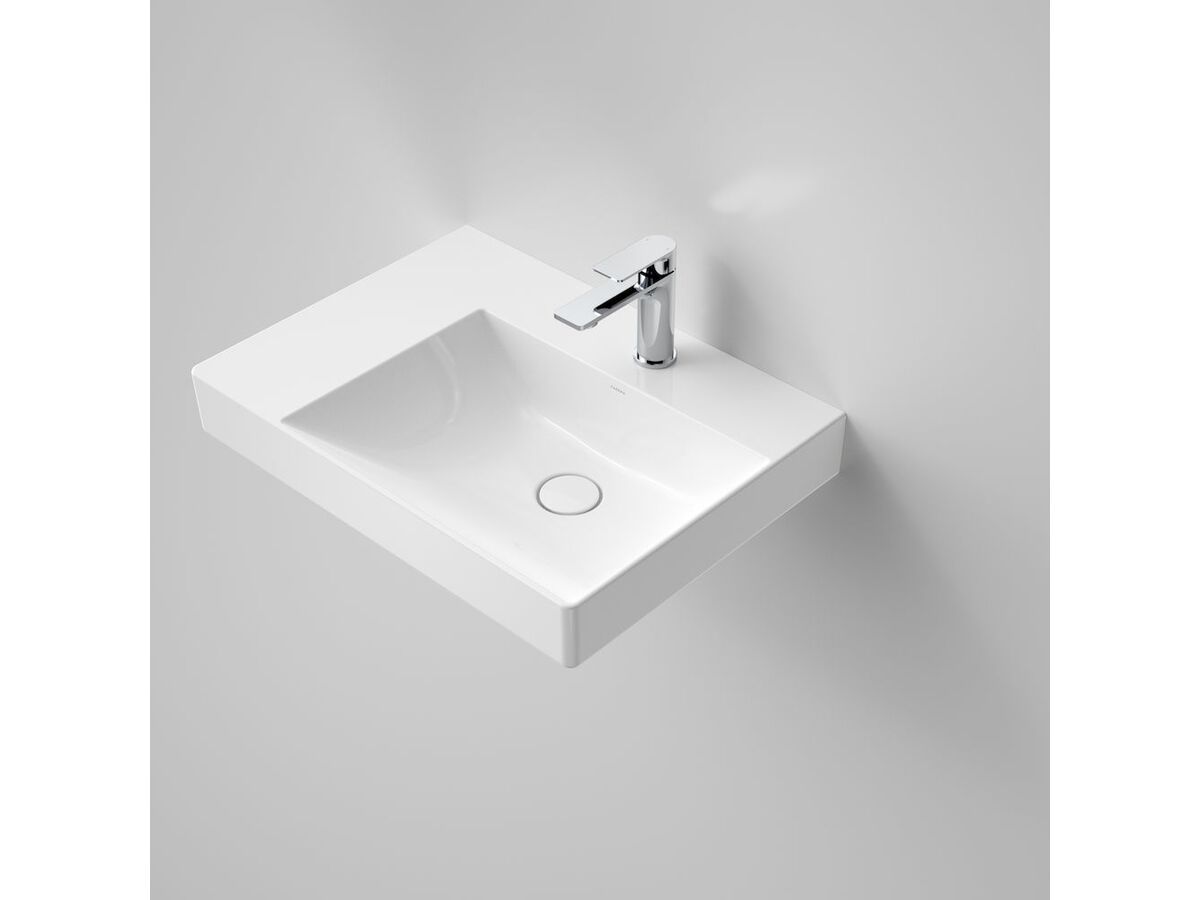 Caroma Urbane II Left Hand Shelf Wall Basin 1 Taphole from Reece