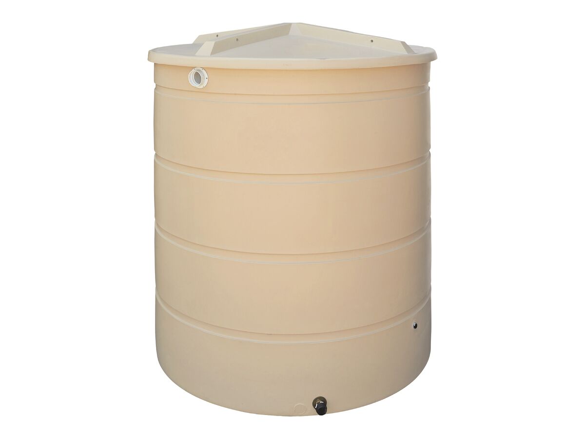 Qtank Rainwater Tank Poly 5000 Litres from Reece