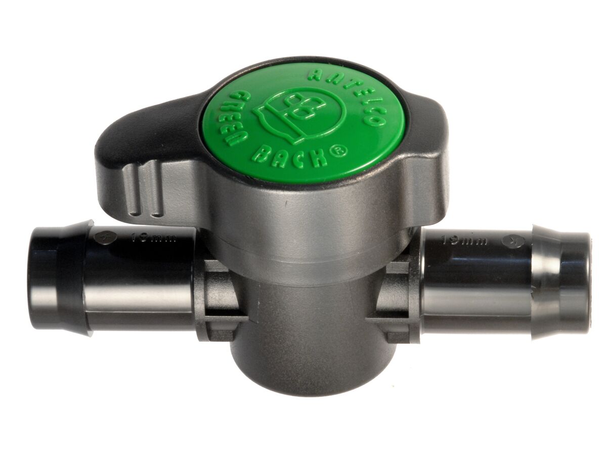 Micro Green Back Inline Valve 25mm from Reece