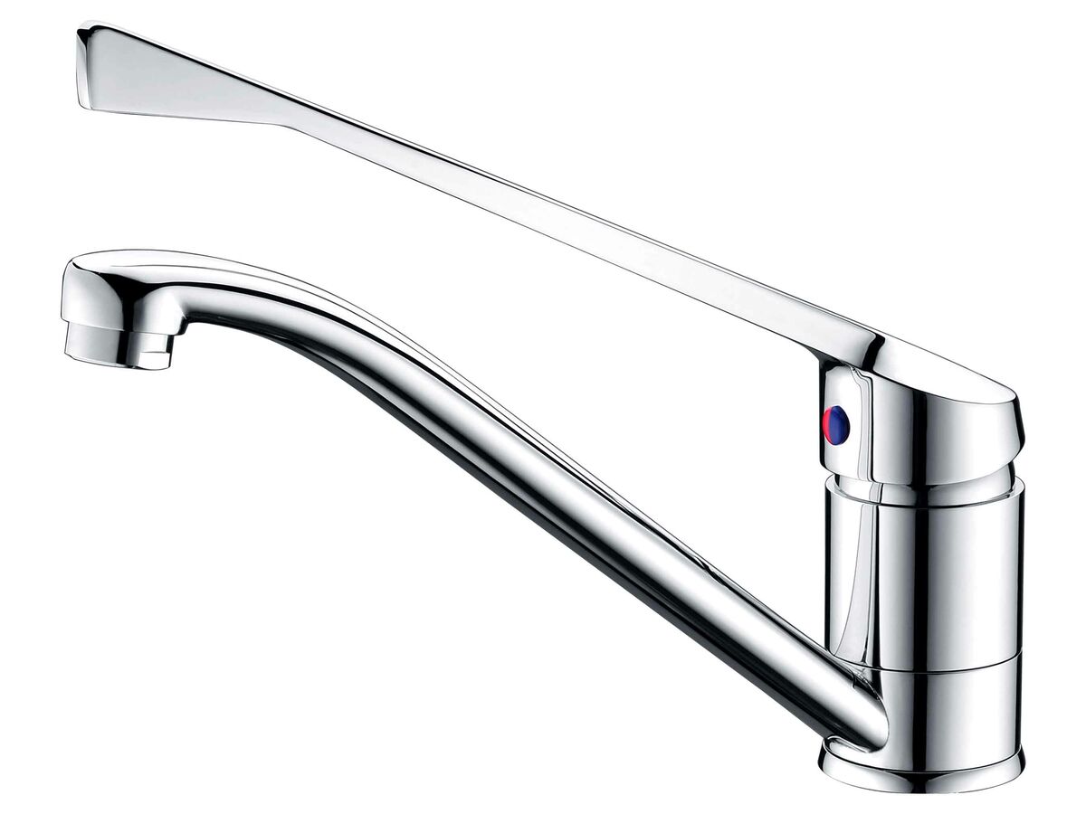 Posh Bristol MK2 Sink Mixer Tap with Extended Lever Chrome (4 Star ...