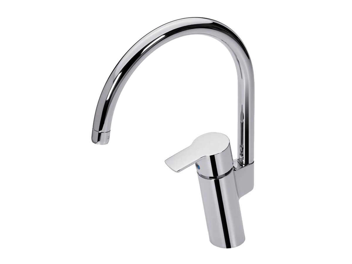 Enware Oras Cubista Gooseneck Sink Mixer Tap Chrome (4 Star) from Reece
