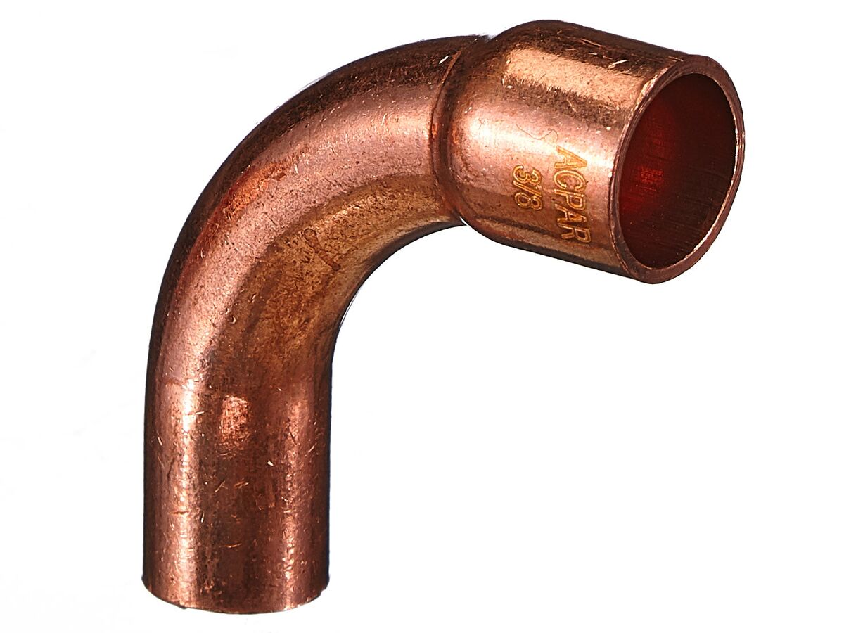 Ardent Copper Elbow 3/8" OD x 3/8" ID x 90 Degree Packet of 3 from Reece