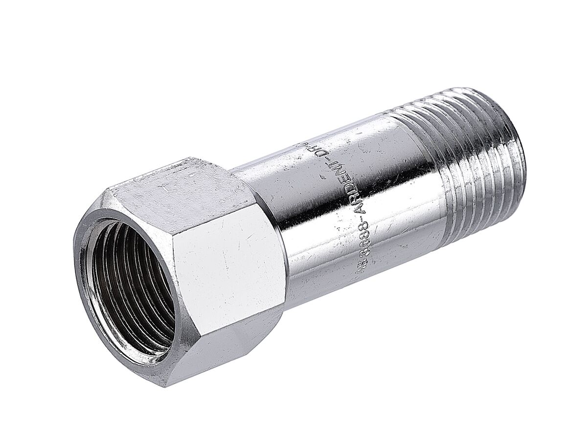 Ardent Lead Free Brass Extension Male & Female Chrome Plated 15mm x ...