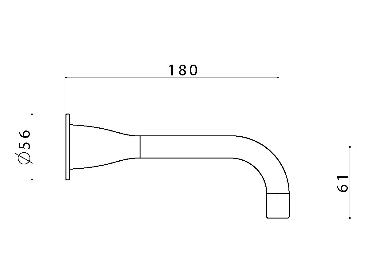 Dorf Pearl Lever Bath Set Chrome from Reece