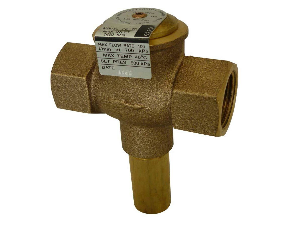 Rmc Press Limit Valve PS75 500Kpa 20mm from Reece