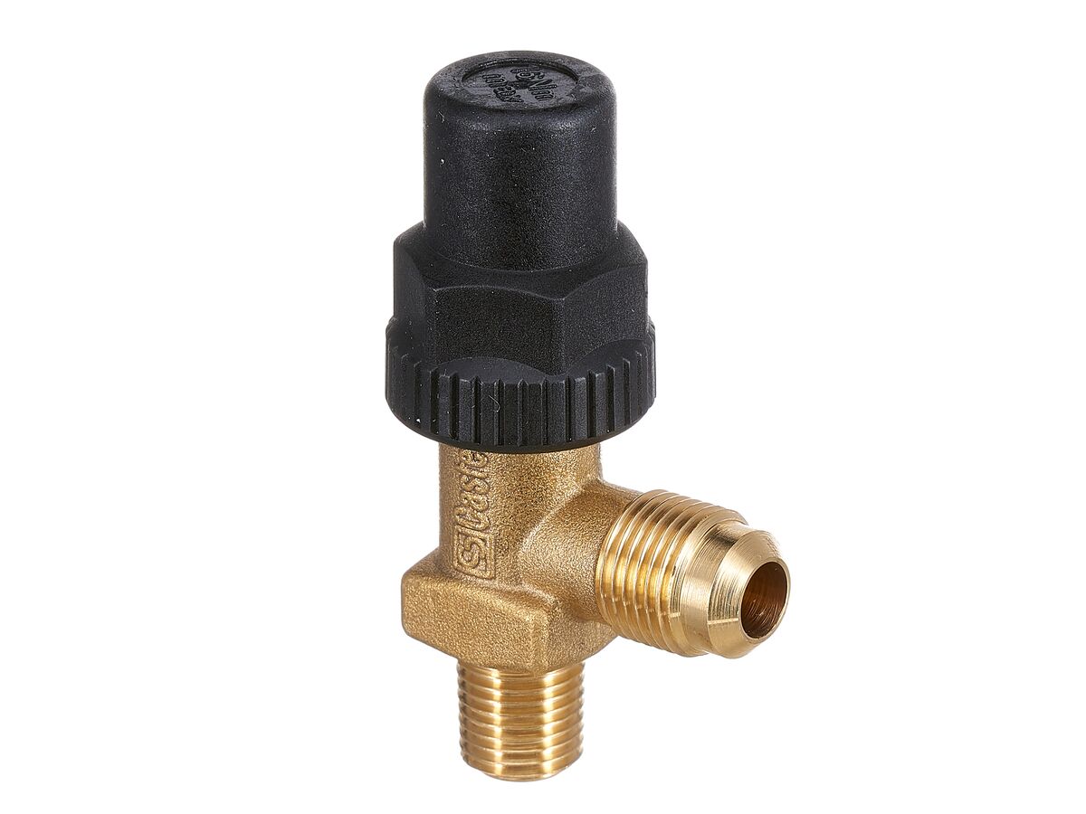 Castel Angle Valve 3/8" Flare x 1/4" NPT 6110/32 from Reece