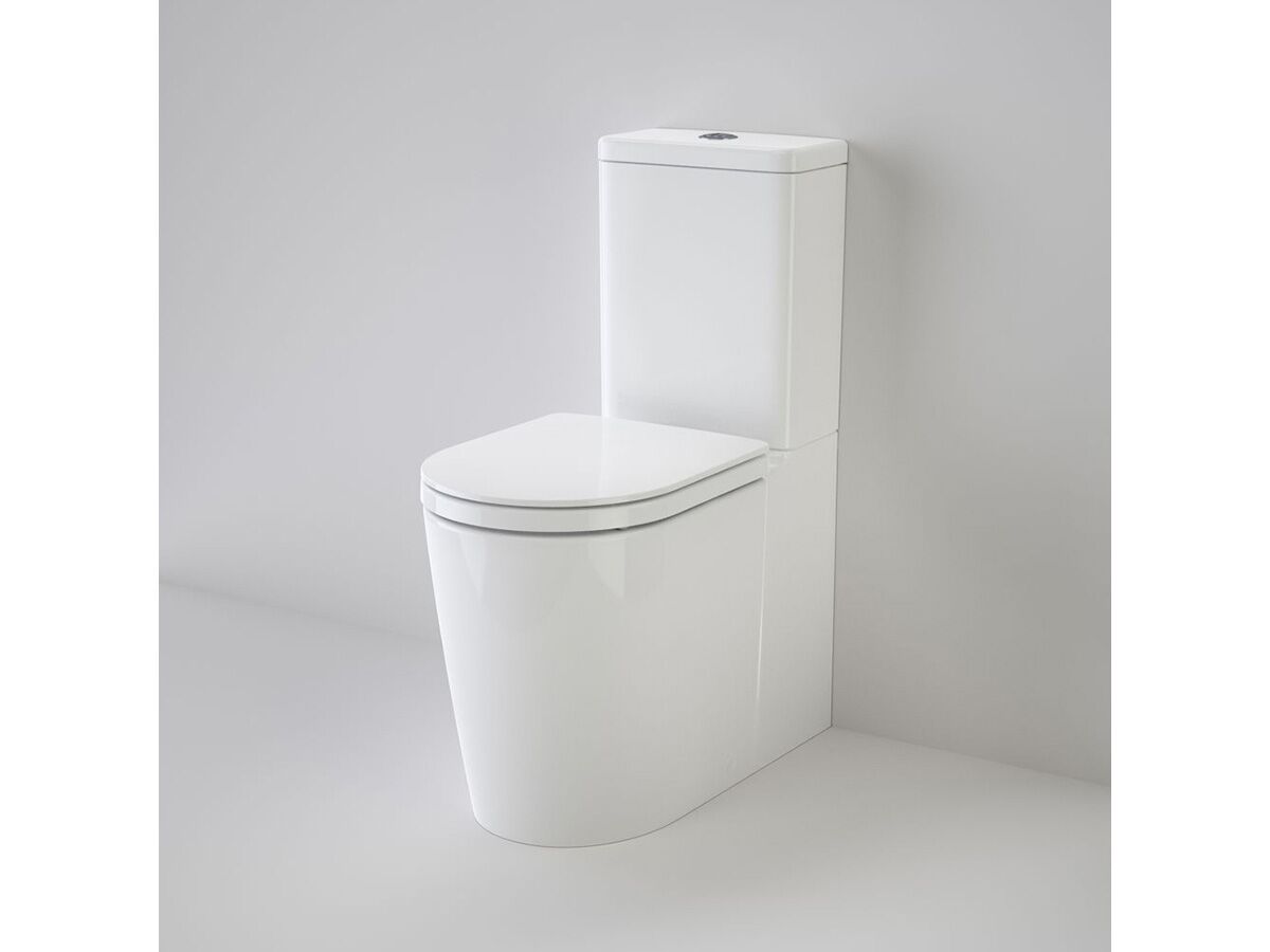 Caroma Liano Cleanflush Easy Height Wall Faced Close Coupled Toilet ...
