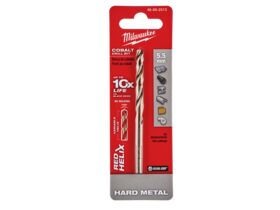 Milwaukee Red Helix Cobalt Drill Bit 5.5mm (2) from Reece